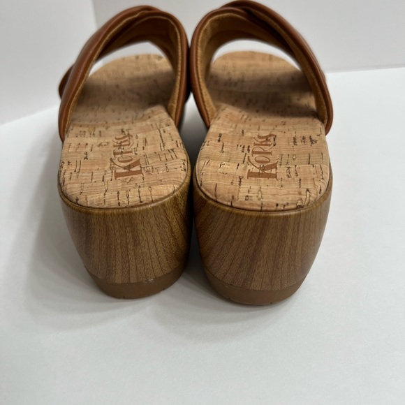 Kork-Ease | Shoes | Korks Faithe Crossover Platform Sandals Sz 9 Wedge ...